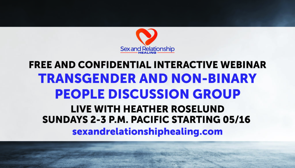 Transgender And Non Binary People Discussion Group Sex And